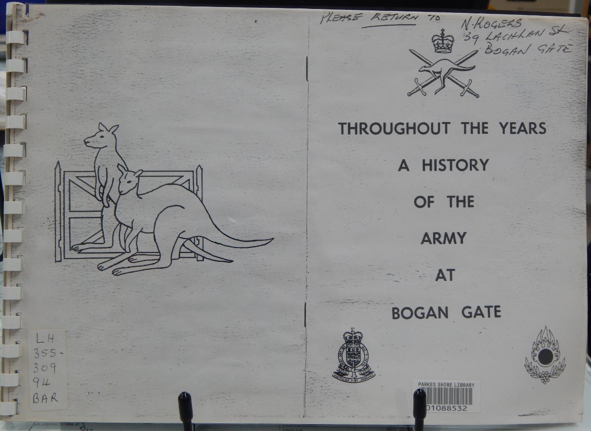 Bogan Gate: Australian history merges in unique moment! – History Parkes