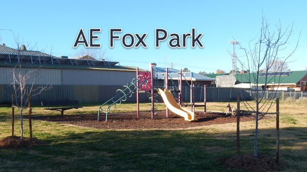 AE Fox Park | History Parkes