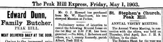 The Howard Family | History Parkes